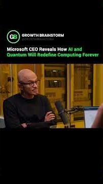 Microsoft CEO Reveals How AI and Quantum Will Redefine Computing Forever