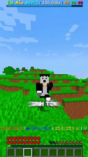 Chơi chung minecraft pc với pe #minecraft