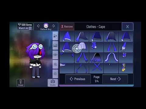 Makeing my murder drone oc in gacha club