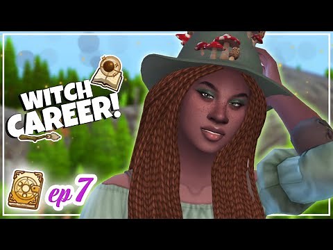 this mod adds a WITCH career in The Sims!🧙‍♀️ The Sims 4: Realm of Magic #7🔮