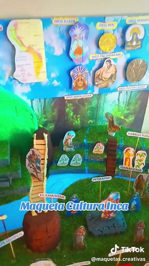 Cultura Inca #fyppppppppppppppppppppppp #parati #fypp #maquetas #manualidades #maquetasescolares #culturainca