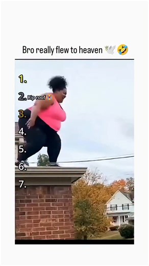 ViralSnap on Instagram: "- This 30-second video is a hilarious countdown of people absolutely defying physics—or at least trying to. From roof collapses to human helicopters, these fails are legendary. - Roof Fail: It starts with a woman jumping onto a roof only to plummet straight through it, leaving a perfect human-shaped hole behind. - Trampoline Troubles: A guy tries a massive backflip on a trampoline but catches a "critical hit," landing in a way that looks incredibly painful. Invisible Obs