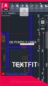 Cómo acomodar un texto en un espacio en AutoCAD En este video te mostramos como hacer para comprimir un texto a un espacio reducido en AutoCAD. Suscribete para más contenido! https://www.youtube.com/c/depuntoylinea #arquitectura #AutoCAD #arquitecto #ingenieria #ingenieriacivil | De Punto y Línea
