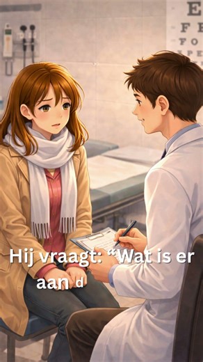 Anna bij de dokter | Learn Dutch A2 Story | Dutch Listening Practice #dutchforbeginners #learndutch