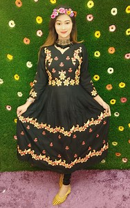 13K views · 1.8K reactions | Black all over gorgeous ambrodary gown  | Nice Dresses | Facebook