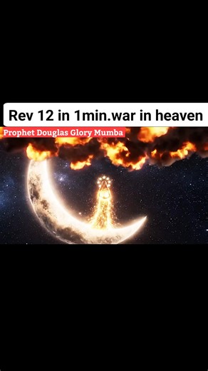 The War in Heaven Michael vs the Dragon Revelation 12 in 1 Minute Who really won the first cosmic battle Revelation12 #MichaelVsDragon #BibleProphecy #SpiritualWarfare EndTimes #HeavenlyBattle #ArchangelMichael #BookOfRevelation #JesusIsComing | Prophet Douglas Glory Mumba
