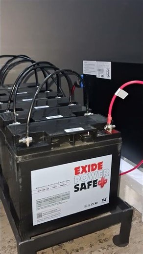 Vertive 3kva ups and Exide 18 ah battery Installation in Mumbai