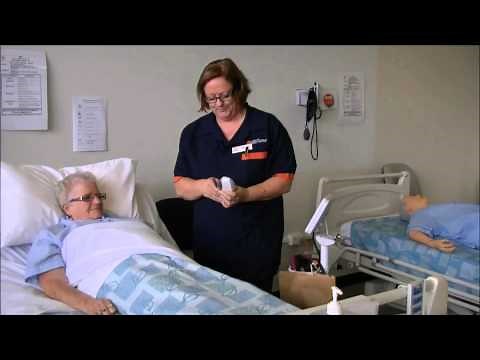 Measuring Body Temperature (Tympanic Thermometer)