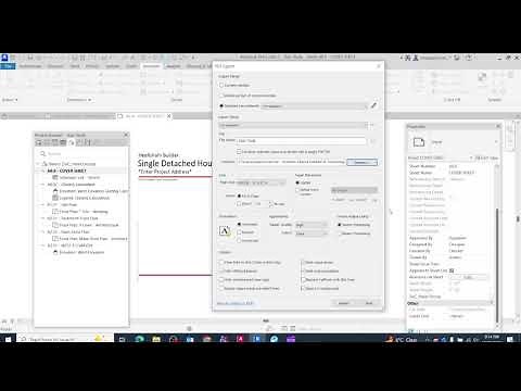 How to export Revit Sheets and Drawings into a single PDF easy and fast