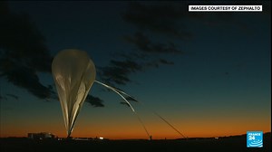 🌌 Companies like Zephalto are planning to develop space tourism with balloons that will travel 25 kilometres into the stratosphere | FRANCE 24 English