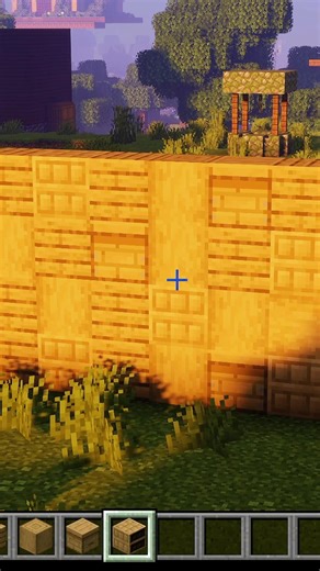 OAK DOESN’T HAVE TO BE BASIC!?#minecraft #minecraftshorts #minecraftbuilding #minecrafttutorial