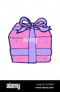 shine light effect animation of cartoon present Stock Video Footage - Alamy