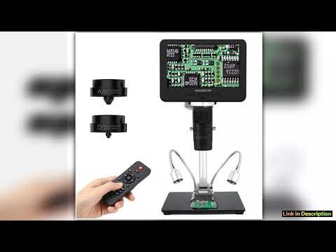 Andonstar 2000X Trinocular 2160P UHD HDMI Digital Microscope AD246SM with PC Connection for PCB Sol