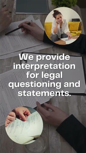 Interpretation Services for Insurance Claims