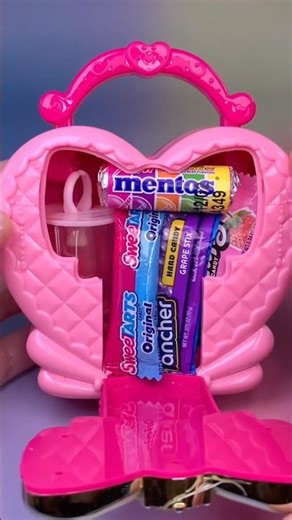 Wow Princess Vibes 💗👑 | Miniature Snack Bag Packing Candy Jelly Gummy Chocolate ASMR Food Mukbang