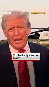 ‘It’s basically a war on truth’ Sarah Smith explores how Trump’s America is battling over facts, numbers and history on the latest #BBCNewscast from the Edinburgh Fringe. | BBC Sounds