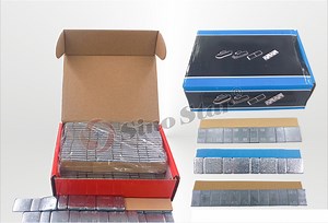 [Hot Item] Zinc Clip-on Tire Balance Weight Ss-Fe2 Balance Wheel Weight Siming