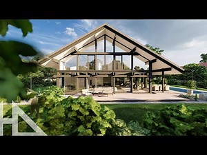 A dream made of glass and nature: Luxurious HUF HOUSE with pool and garden 🌿✨