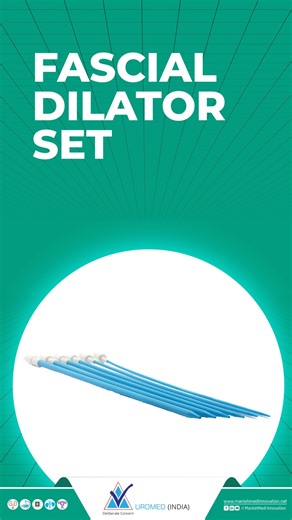 The Fascial Dilator Set by Manish Medi is designed for safe and...