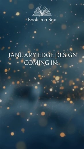 Book in a Box • Fantasy Book Box • Special Editions on Instagram: "Our January title is going to be a stunner! Here’s an exclusive sneak peek at the long edge design made by the talented @joseeshimazaki⁠ ✨⁠ ⁠ The January Box Will Feature:⁠ ✨ Redesigned Cover by @joseeshimazaki⁠ ✨ Foil by @3crows.author.services⁠ ✨ Digitally Printed Edges by @joseeshimazaki⁠ ✨ Endpaper Designs by @get.muse⁠ ✨ Signed Bookplate⁠ ✨ Author Letter bound into the book⁠ ✨ Collector’s Metal Bookmark by @cassberrie⁠ ✨ Inv