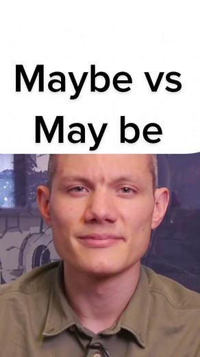 Maybe you already know the difference between ‘maybe’ and ‘may be’. If you don’t, Dan is here to explain all! Which word fits the blank? “She ________ at work. I’m not sure.” A. may be B. maybe #learnenglishontiktok #learnenglish #bbclearningenglish #grammar #vocab #esl #efl #English #maybe #ielts #vocabulary