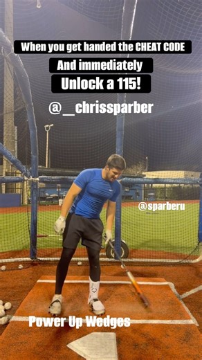 Get your Cheat Code and train your lower 1/2 to be there ALL the time. More consistent. More powerful. 6 - 10 swings to accelerate your learning curve. Train with less coaching. Increase and maintain your additional exit VELO and body control in minutes per day. . . . #baseball #baseballlife #collegebaseball #collegelife #mlbb #mlb #hit #hitters #exitvelocity #batspeed #beisbol | Power Up Wedge