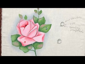 Aprenda a pintar gotas de orvalho em rosas 🌹