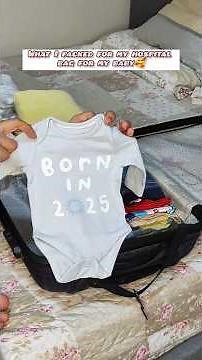 What to pack for a hospital bag in Dubai | Bringing newborn home checklist | Baby essential items