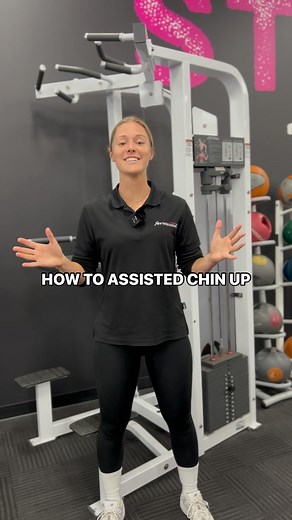 HOW TO use the Assisted Chin up machine! SAVE this video ready for your next back or upper body session #upperbody #workout #fitness #gym #gymmotivation #womensonly #westernsydneyparklands | Fernwood Fitness Wetherill Park
