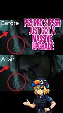 Upgraded PSSR upscale coming to PS5 Pro starting with RE Requiem #gaming #shorts #playstation #ps5