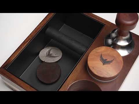 Espresso Knock Box and Tamping Station