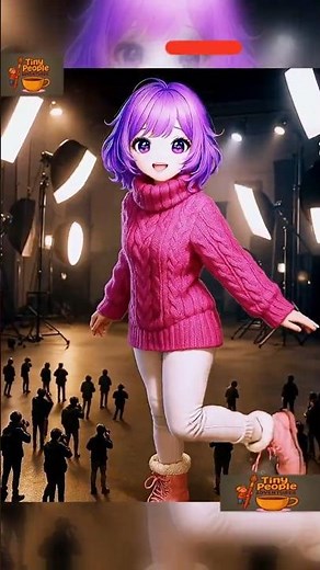 High Fashion Models & Tiny People Photography Creative Editorial Shoot #tinypeople #miniatureworld