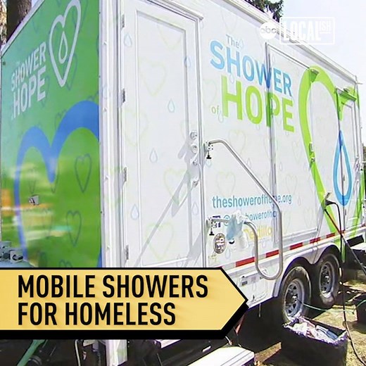 124K views · 734 reactions | The non-profit organization, The Shower of Hope, provides mobile showers to homeless individuals throughout Los Angeles County. | Localish | Facebook