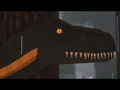 JURASSIC WORLD REBORN ALL DINOSAURS AND HYBRIDS| MINECRAFT MOD SHOWCASE