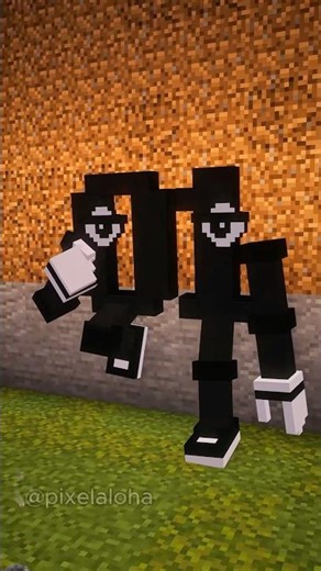 Help LOS and Baby wolf💀 #minecraft #animation