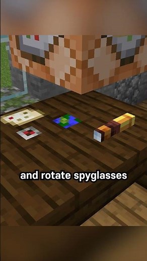 Binoculars in Minecraft? #minecraft