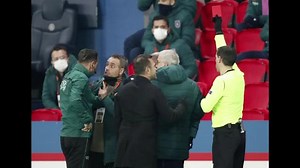 Basaksehir's players leave pitch at PSG amid sending-off controversy