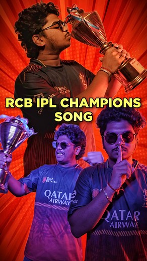 95K views · 53K reactions | RCB IPL CHAMPIONS SONG Lyrics by : @unique.shashank DOP : @h_u_darshann . #uniqueshashank #rcb2025 #ipl #rcb #kannadareels #kannadasongs #ownvoice #kannada_webseries #coversongs #sse #kannadavines #kannadacomedy | Unique Shashank | Facebook