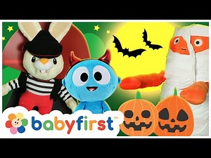 Halloween Songs for kids | Happy Halloween | Trick or Treat | Color Crew & Larry & More | BabyFirst