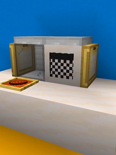 Cómo Hacer un Microondas en Minecraft!!