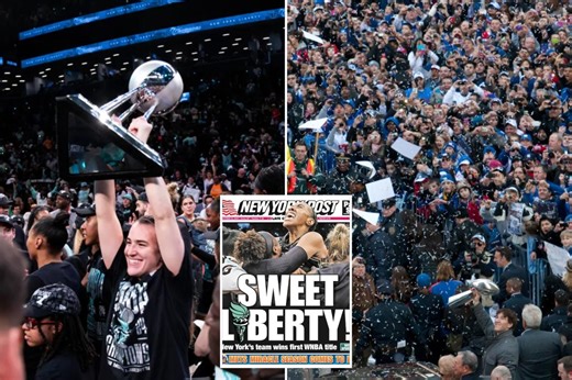 NYC to celebrate WNBA champion Liberty with ticker-tape parade