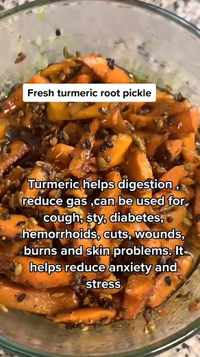 Fresh Turmeric Root Pickle Recipe | Ayurvedic Home Chef