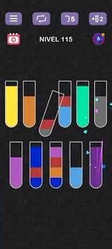Water Sort Puzzle nivel 115