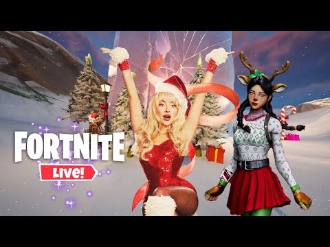 🔴Merry Christmas! Playing with Viewers ( Zero Build Fortnite Live )