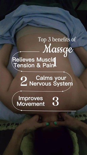 Your body keeps the score. Massage helps reset it. 👇 Top 3 benefits you should know #MassageTok #PainRelief #MobilityMatters #NervousSystemReset #CapCut