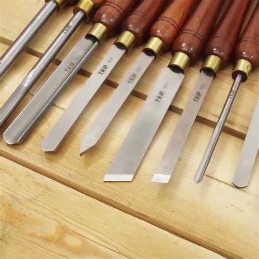 TASP HSS Wood Turning Tools Lathe Spindle Roughing Bowl Gouge