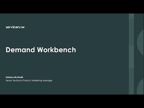 ITBM Demand Workbench
