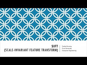 SIFT (Scale-invariant feature transform)