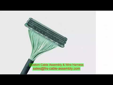 Amphenol ICC MicroSpace interconnect assembly OEM USB C l 1 Core LSZH Drop Wire with Steel Wire Mess