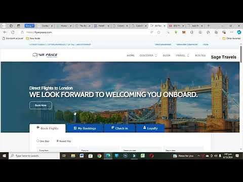 How To Select Seat and Check in Air Peace Online